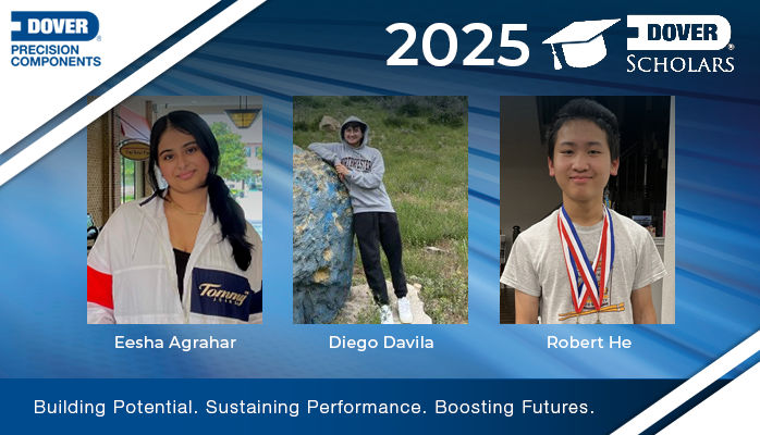Children of Dover Precision Components Employees Receive Scholarships